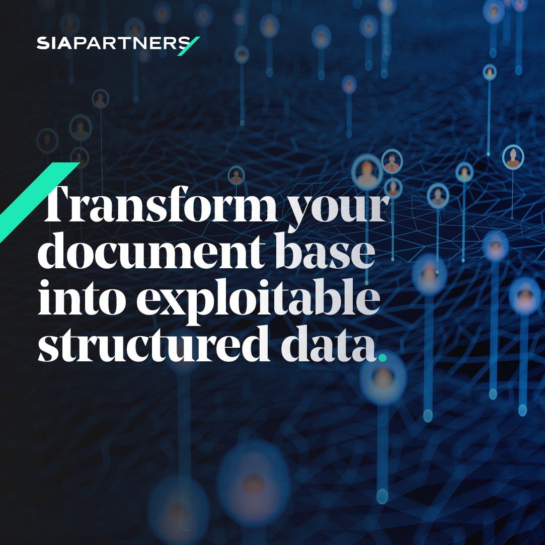 Transform Your Document Base Into Exploitable Structured Data By Sia Ai Medium