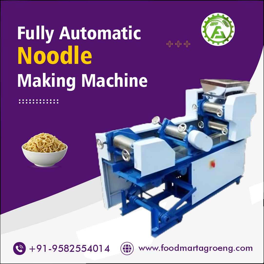 Fully Automatic Noodle Making Machine | by Foodmart Agro Engineering ...