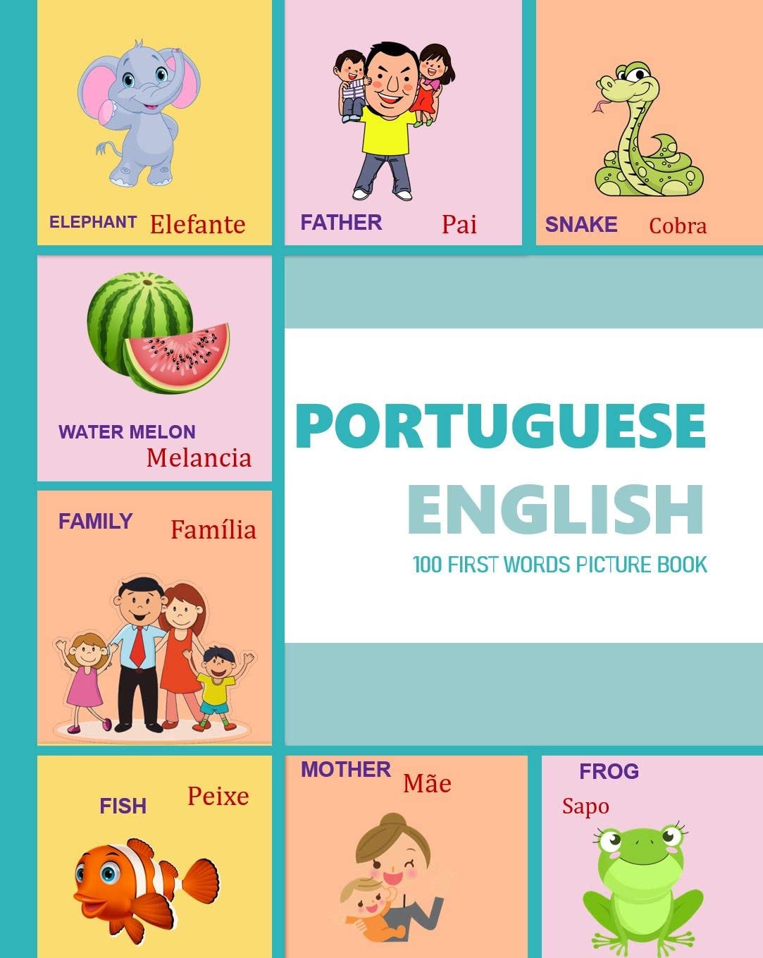 [READ][BEST]} PORTUGUESE ENGLISH 100 FIRST WORDS PICTURE BOOK ...