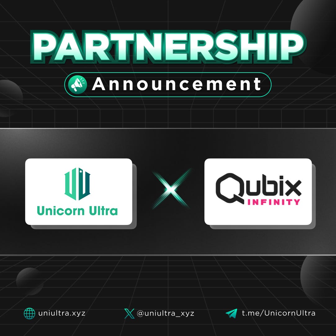 Partnership For The Next Big Things: U2U Network x Qubix | by U2U Network | U2U Network | Medium