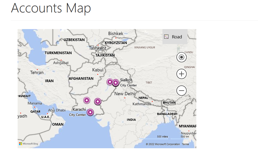 Display Customized Bing Map on PowerApps Portal | by hamza ali | Medium