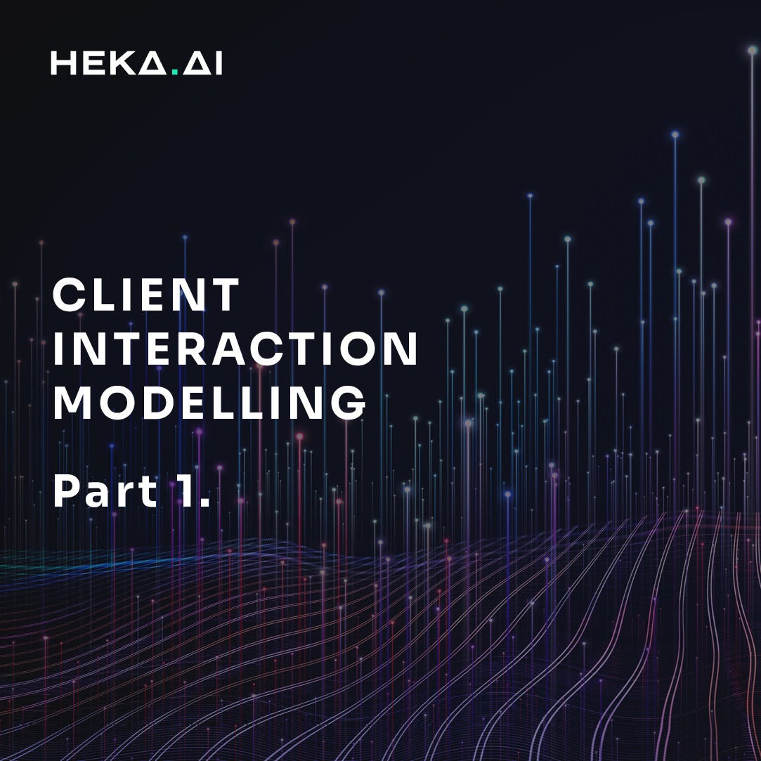 Customer Interaction Modeling — part 1 | by Sia AI | Sia AI | Medium