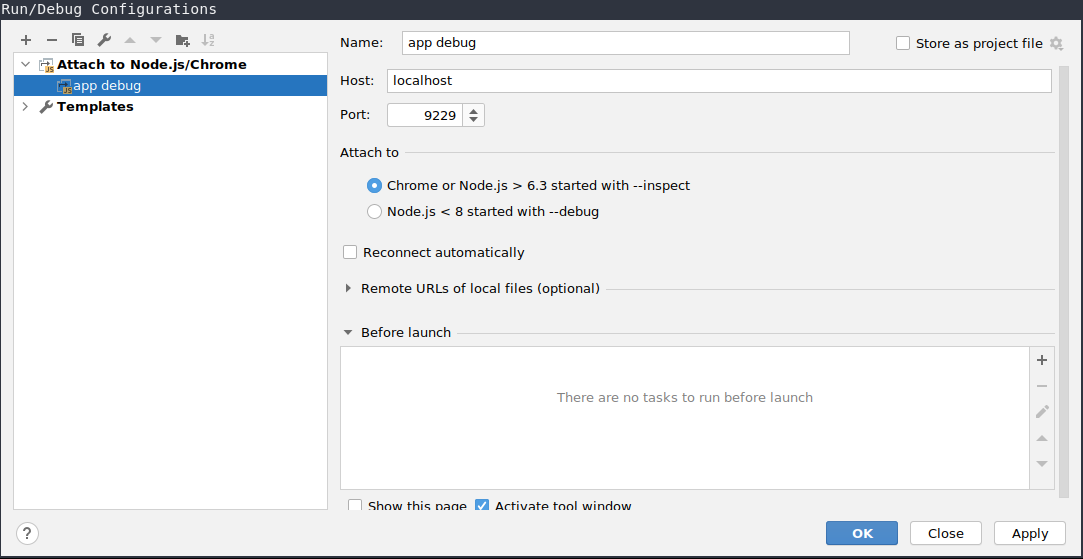 Intellij debugging with nodemon - Alexander Berlind - Medium