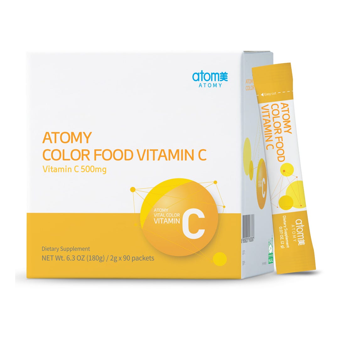 “Dê um Up no Seu Dia com Atomy Color Food Vitamin C: Seu Astro ...