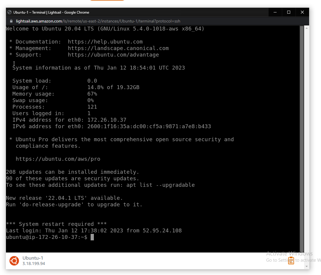 Setting up an Ergo IRC Server on AWS LightSail — Ubuntu 20.04 LTS | by ...