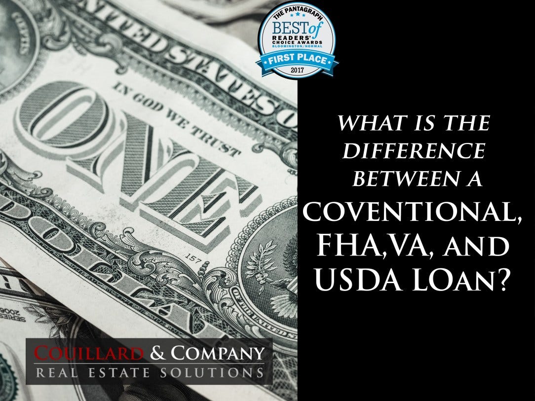 Prime Differences Between Conventional, FHA, VA, and USDA Loans | by ...