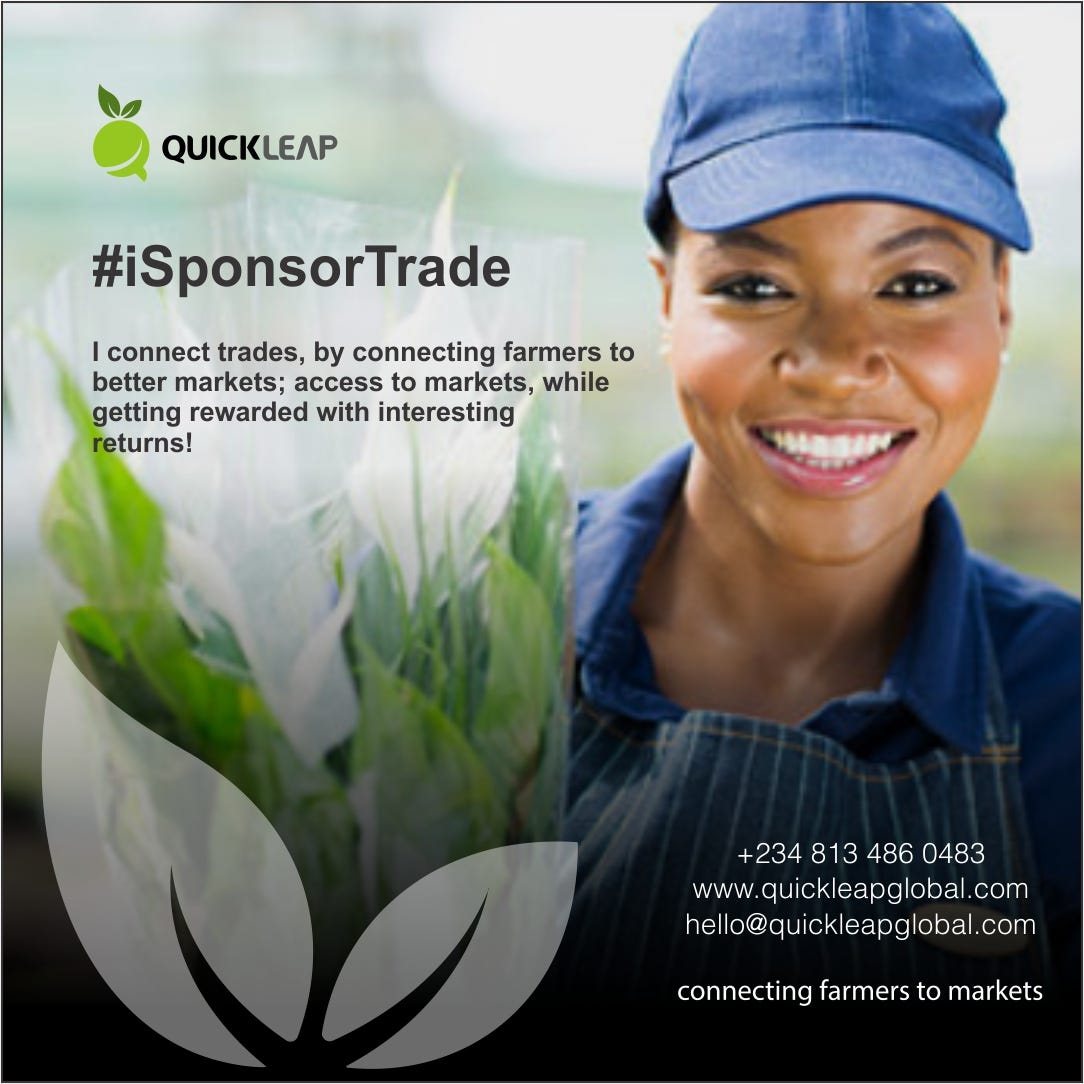 How Every Trade You Sponsor on Quick Leap is helping smallholder ...