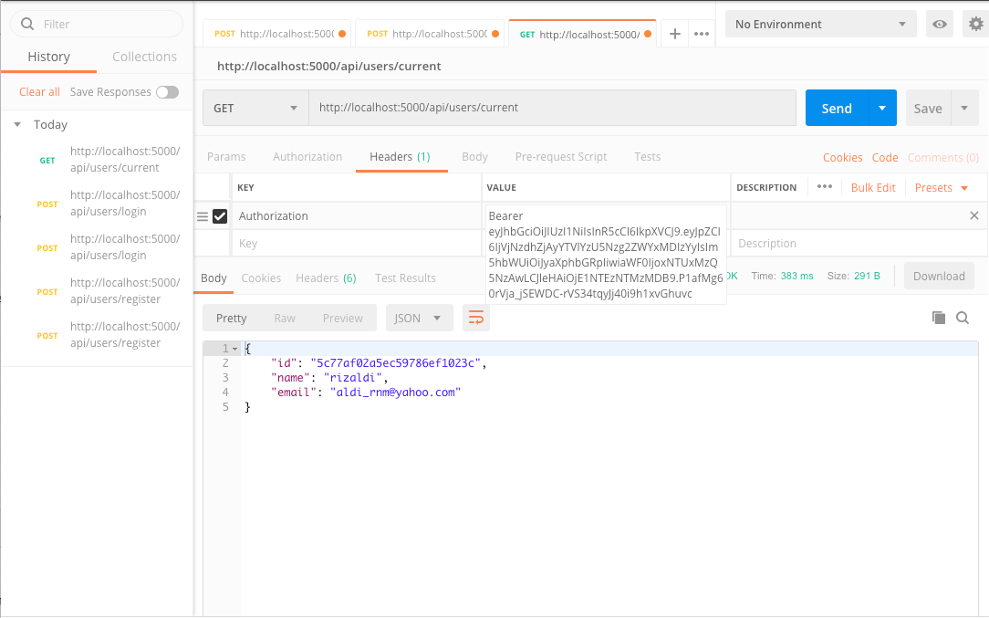 Cara Membuat JWT-Auth di NodeJS Menggunakan PassportJS dan MongoDB | by Rizaldi N. | Medium