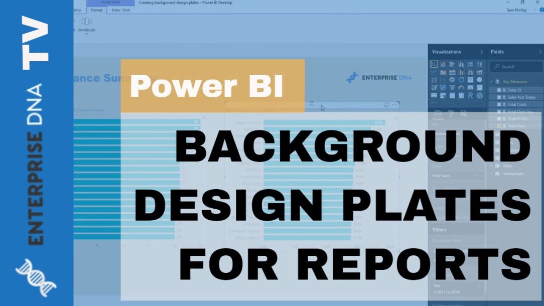 Background Design Plates — Power BI Visualization Technique | by ...