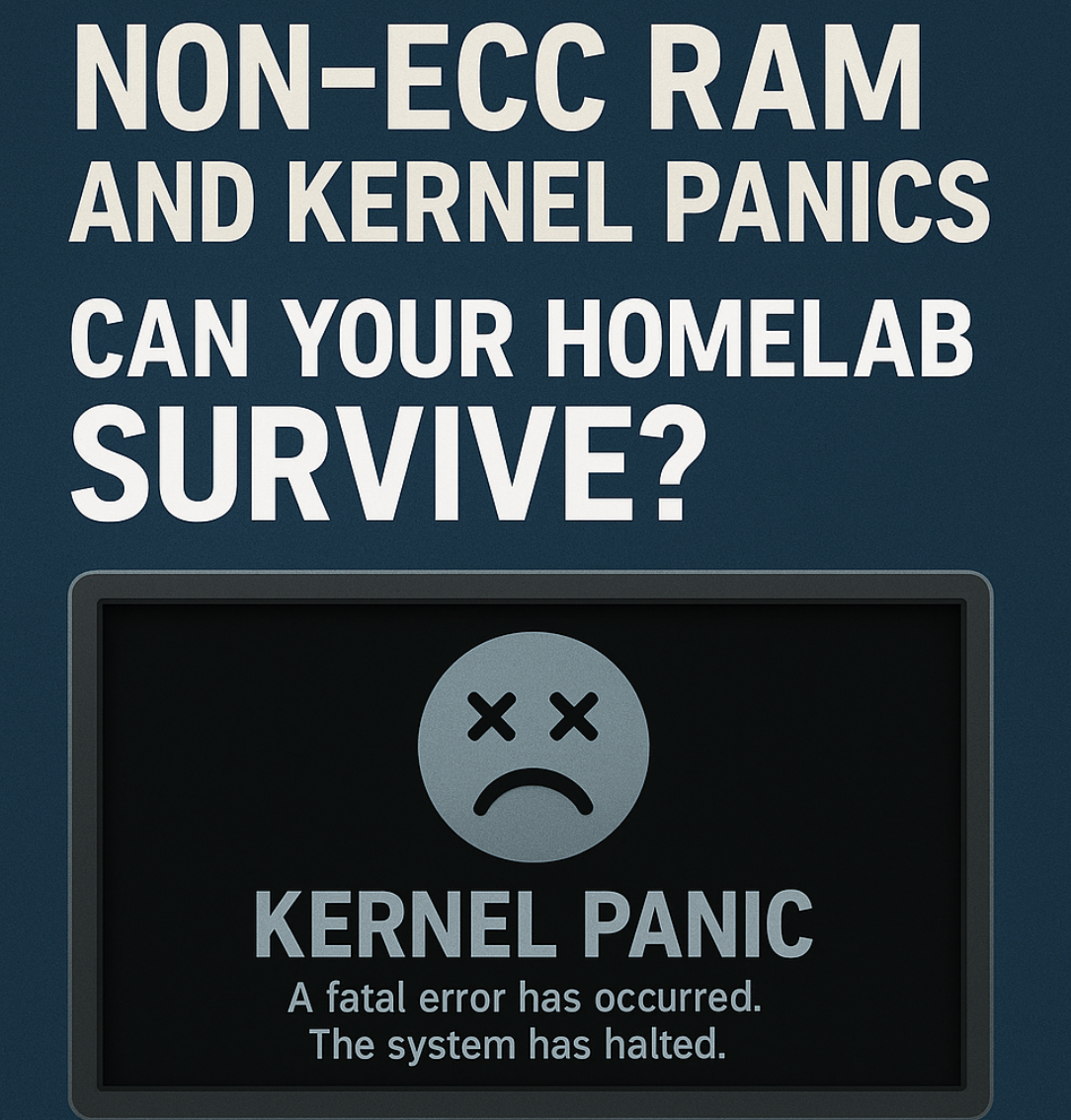 ZFS, Non-ECC RAM, and Kernel Panics: Can Your Homelab Survive? | by Mr.PlanB | Sep, 2025 | Medium