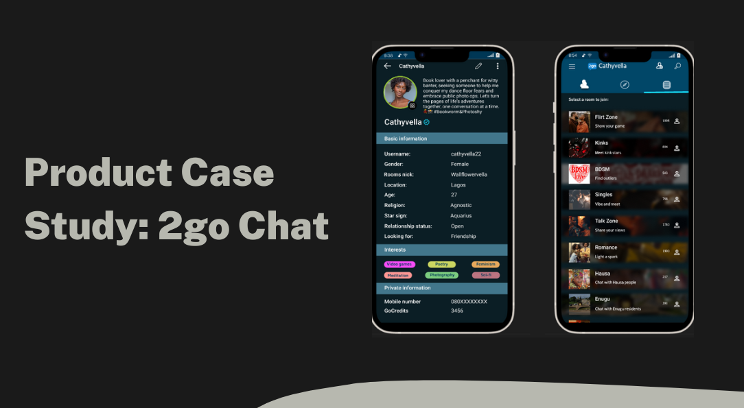 Product case study: 2go Chat. After my product management boot camp ...