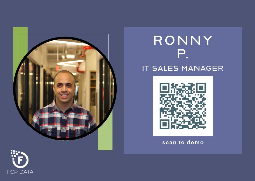 Press Release: FCP Data Welcomes Ronny P. as New IT Sales Manager | by ...