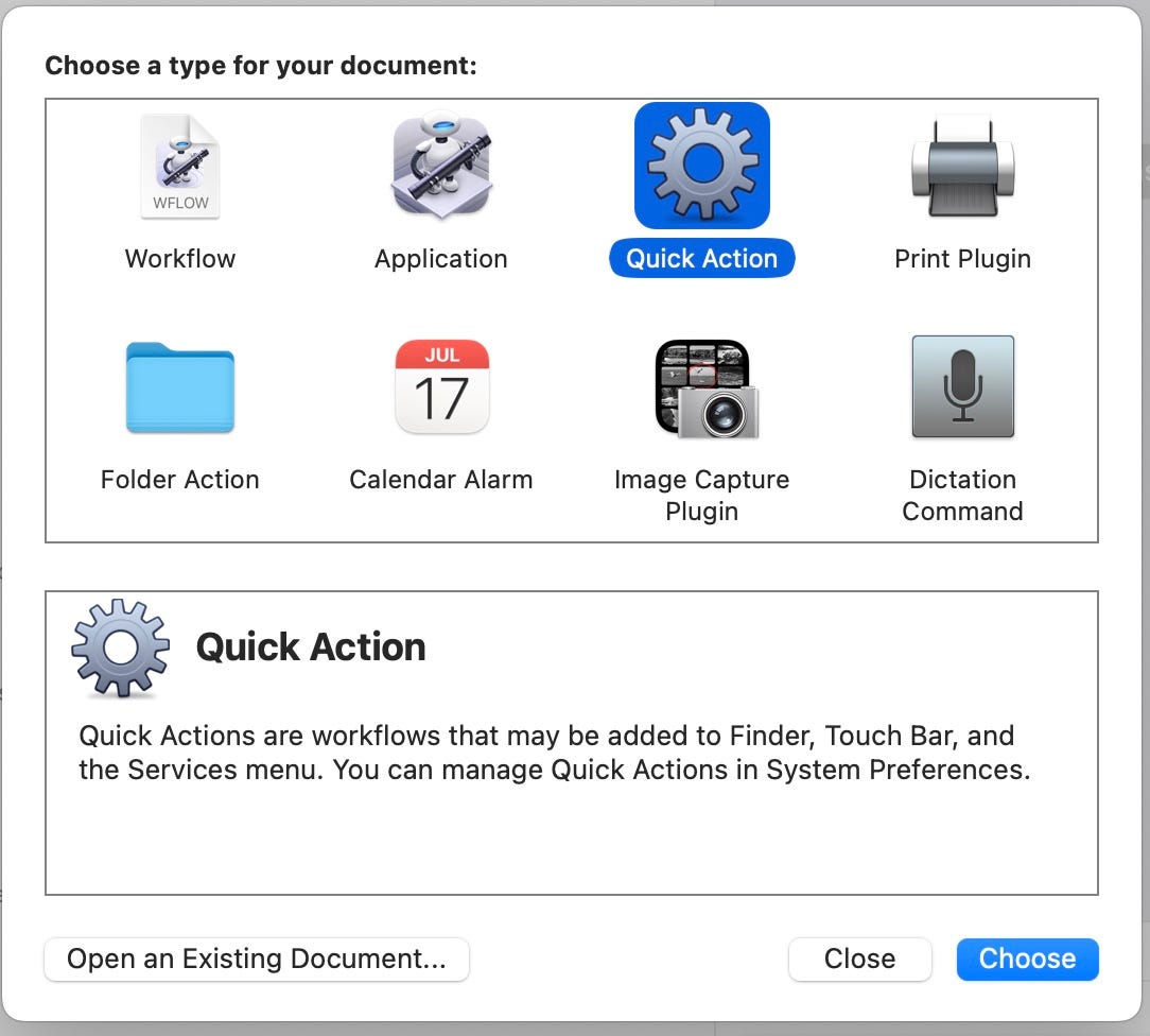Constuct your QuickSummay with OpenAI at Mac Automator QucikAction | by Willy Lan | Medium
