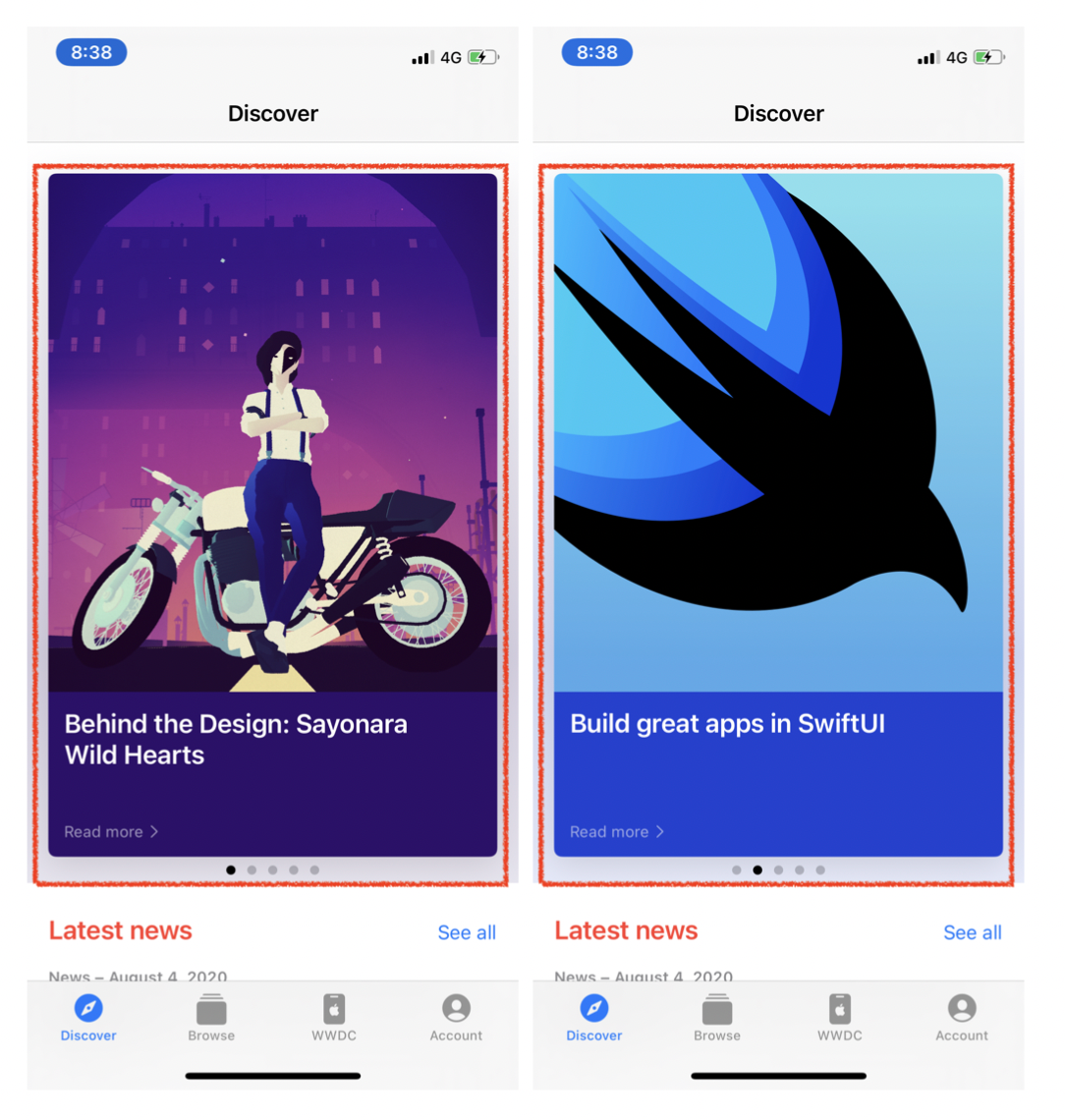 用 flow layout 的 collection view 實現水平滑動的分頁畫面 | by 彼得潘的 iOS App Neverland | 彼得潘的 Swift iOS App 開發 ...