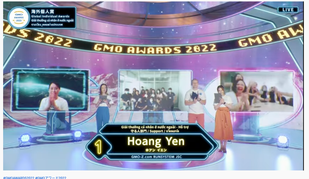 GMO-Z.com RUNSYSTEM giành 02 giải tại GMO Awards 2022 | by GMO-Zcom RUNSYSTEM | GMO-Z.com ...