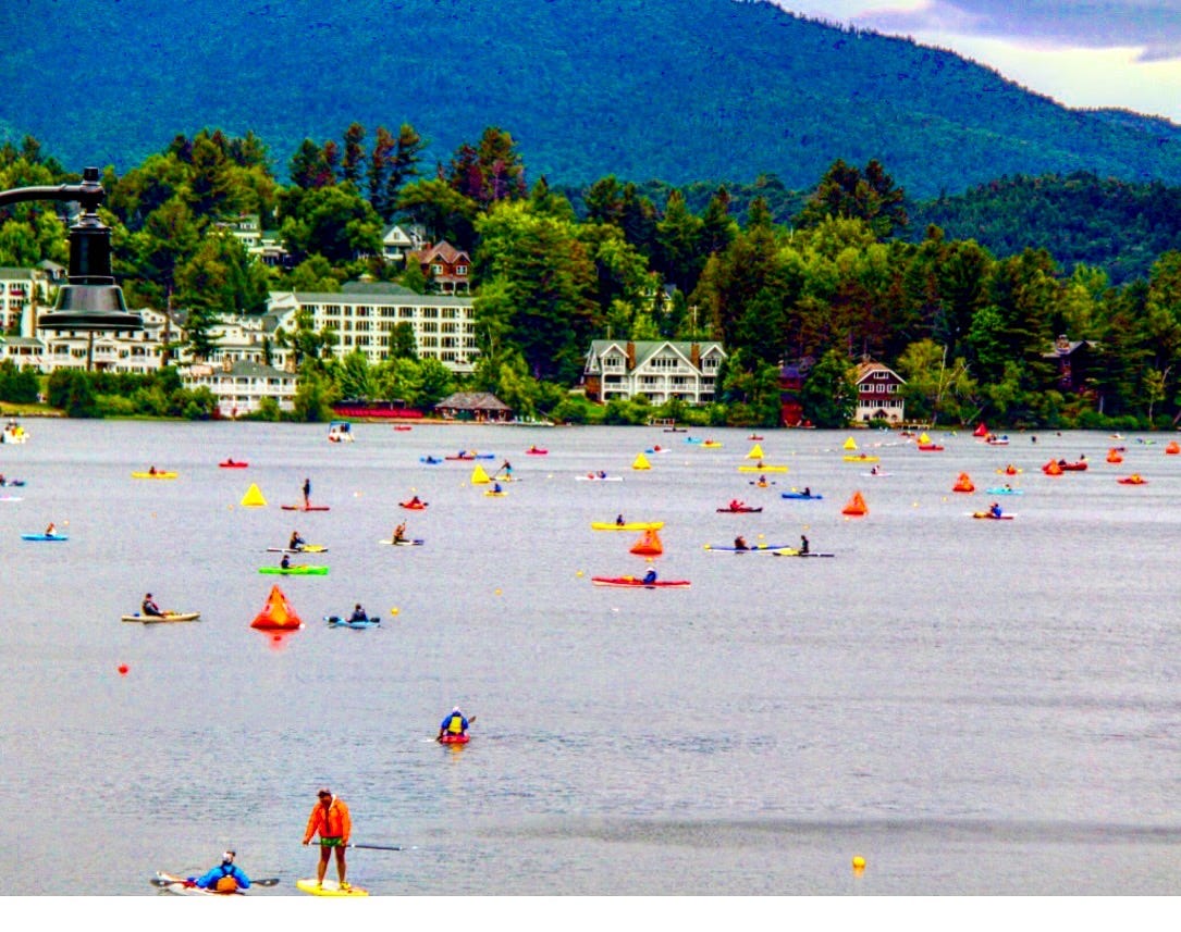 IRONMAN LAKE PLACID: THE SWIM. It seems like it has been forever since ...