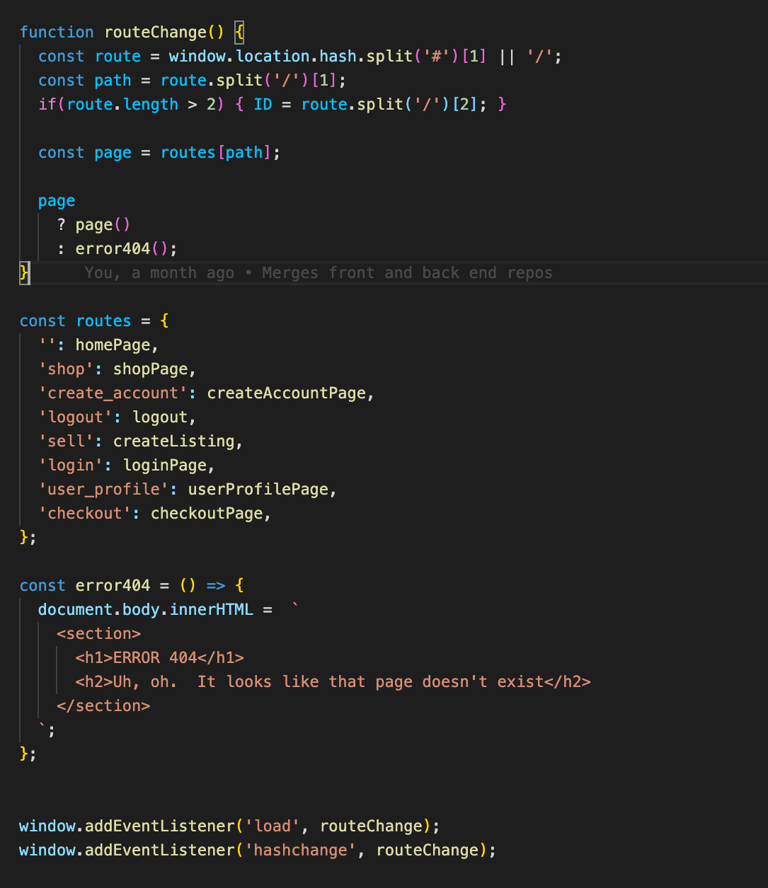 Basic Vanilla Javascript Single Page App Set-Up | by Sam Evans | Medium