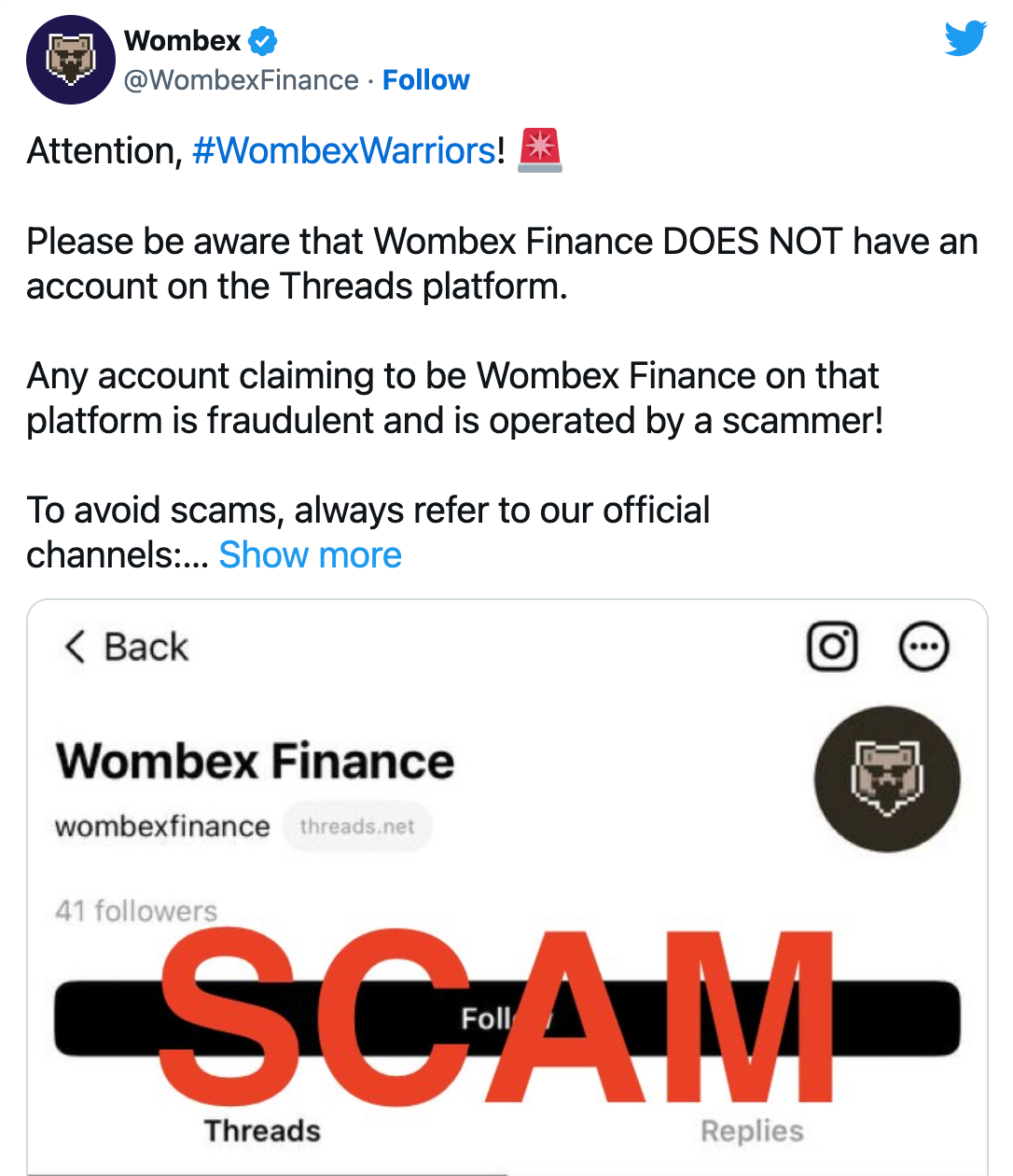 Twitter Crypto Scammers Now Heading To Threads | by WikiBit | Jul, 2023 | Medium