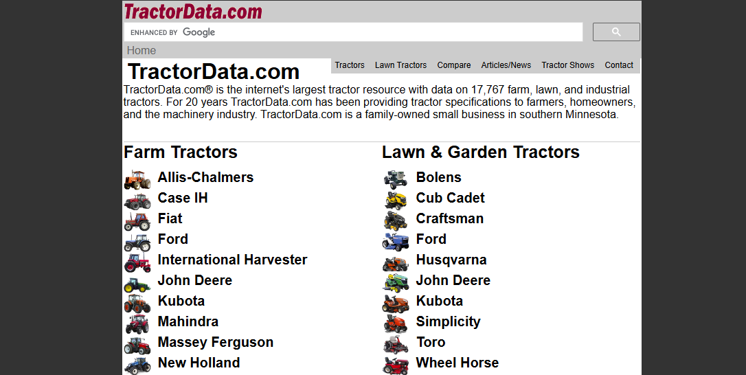 Tractordata Case 1984 CASE 1594 2WD TRACTOR