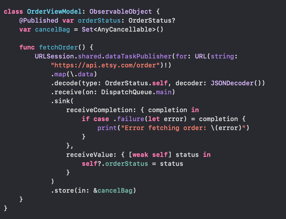 Using Combine to Make API Requests in SwiftUI | by Dancilia Harmon | Medium