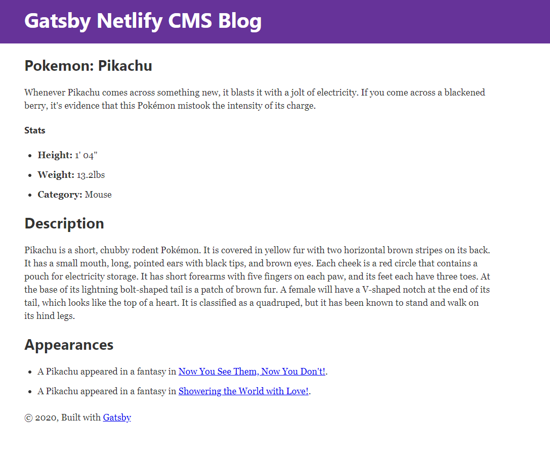 Gatsby Blog + Netlify CMS Tutorial — Part 2 | by Renate Gouveia | Medium