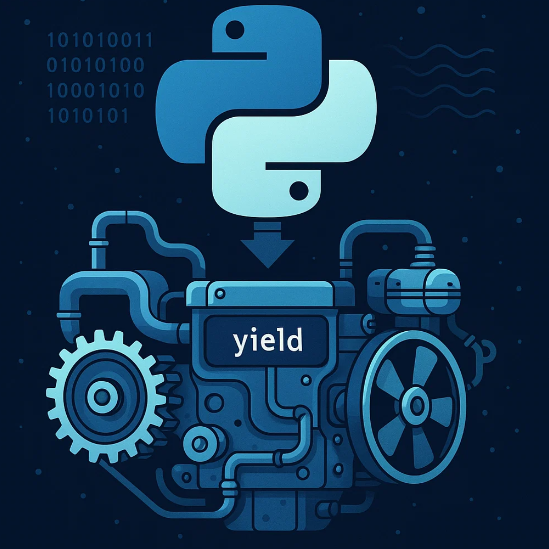 Mastering Python’s Generators: The Engine Under the Hood | by Code With Hannan | Jul, 2025 | Medium
