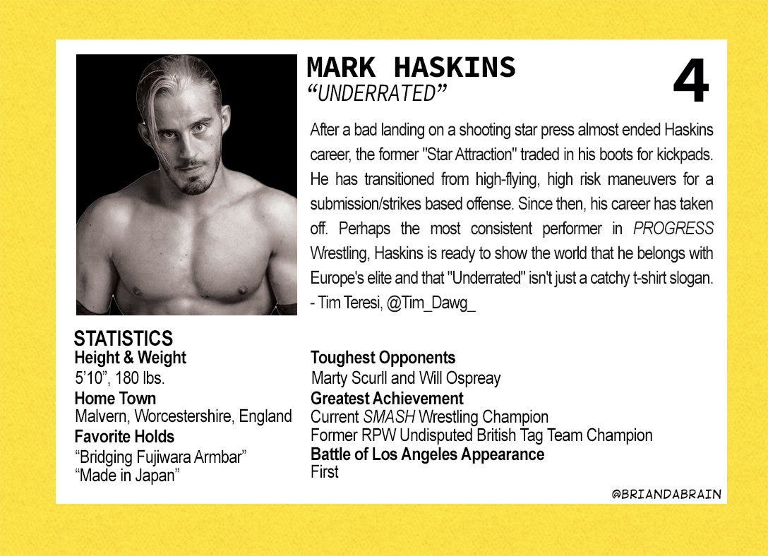 The Essential Mark Haskins. Get to know the UK wrestling scene’s… | by ...