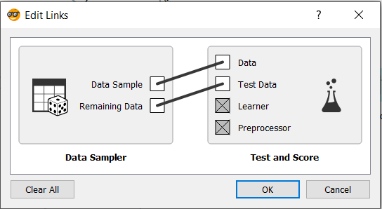 Data Sampler Orange Visual Programming 3 Documentation