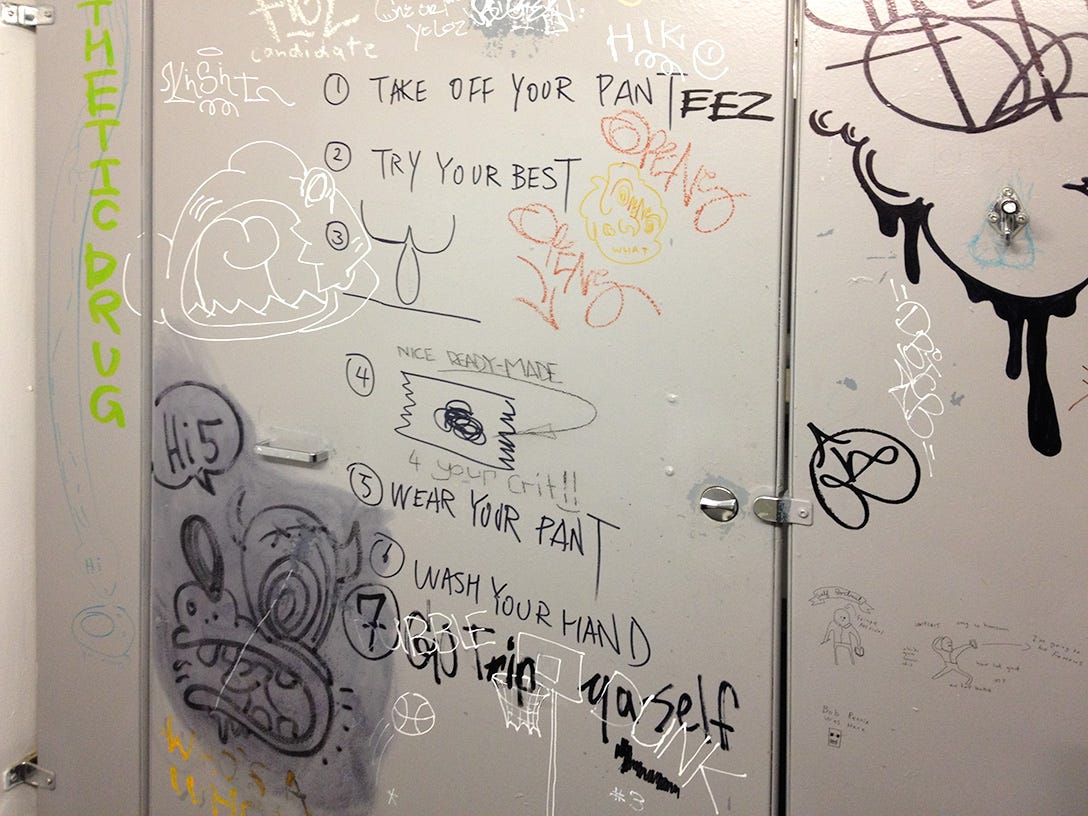Bathroom Stall Graffiti