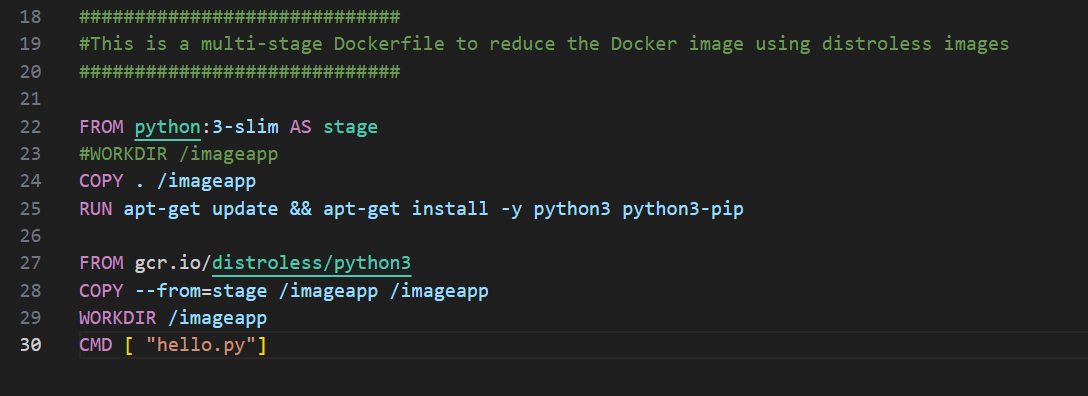 Reduce The Docker Image Size Using A “multi Stage And Distroless Image” By Vasanth Kanapala