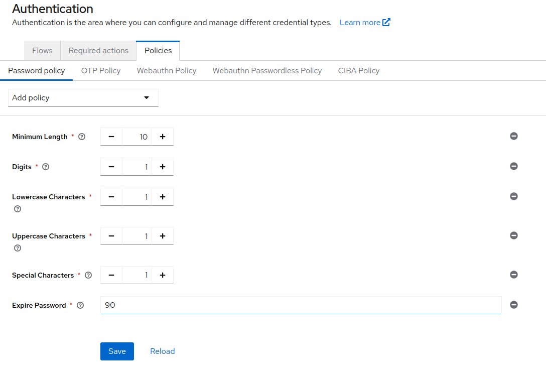 Get expiration date of user’s password in Keycloak | by Lejdi Prifti | Medium