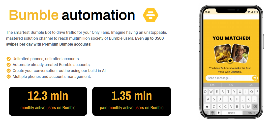 The Best Bumble Bot: Boosting Your Instagram and OnlyFans Traffic | by ...
