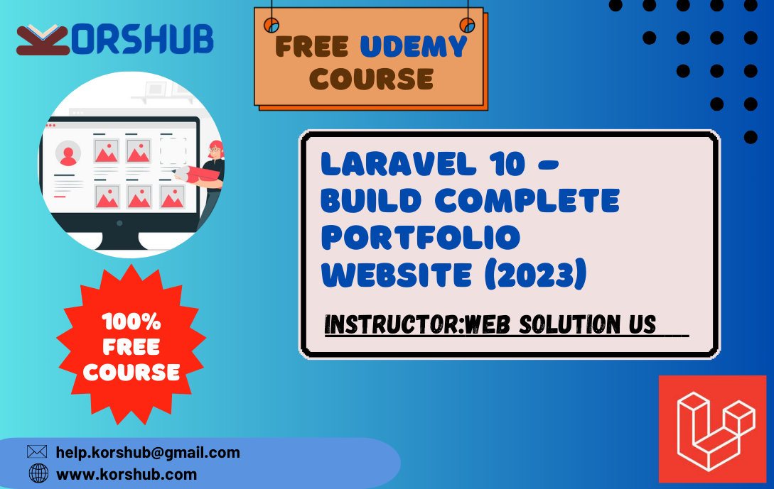 Level Up Your Portfolio: Build a Stand-Out Website with Laravel 10 | by Korshub Marketing | Medium
