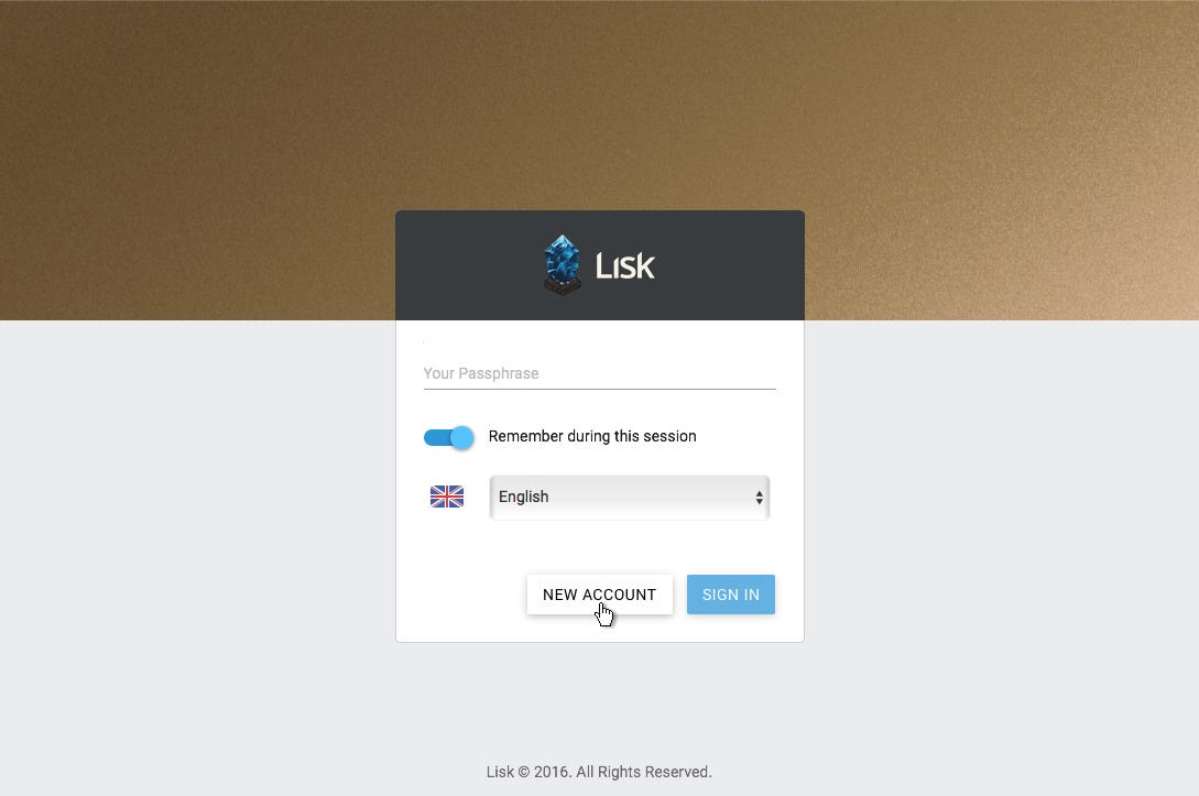 Creating a New Lisk Account. As the Lisk launch approaches, many are ...