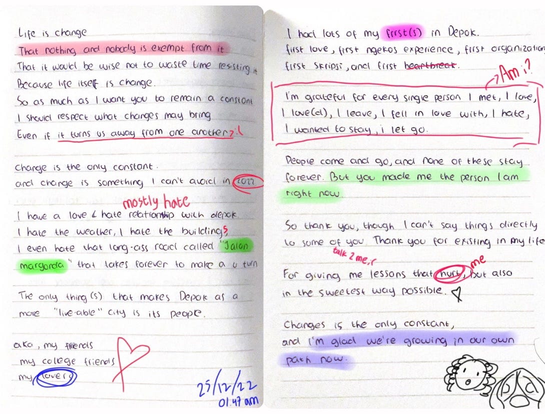 2022 and Its Love. on a note of five stages of grief, this… | by Nayla ...