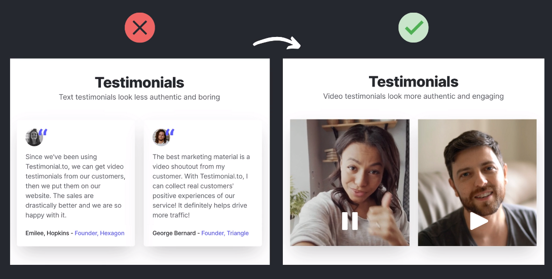 How to take video testimonials in 2 steps and increase sales [2021 ...