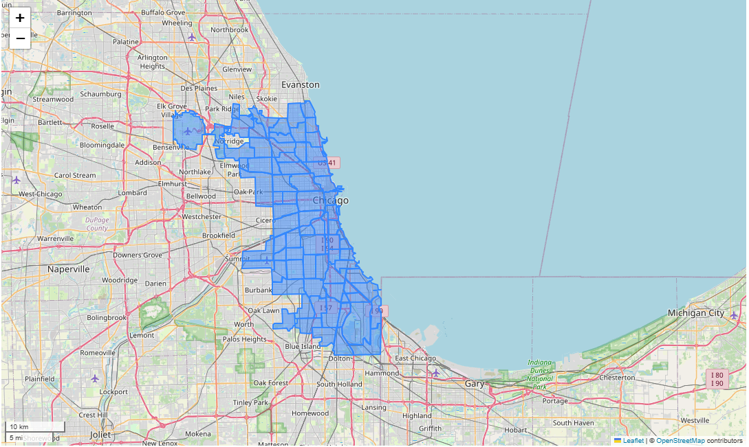 An Introduction to Interactive Mapping with GeoPandas Using Chicago Neighborhood and Crime Data ...