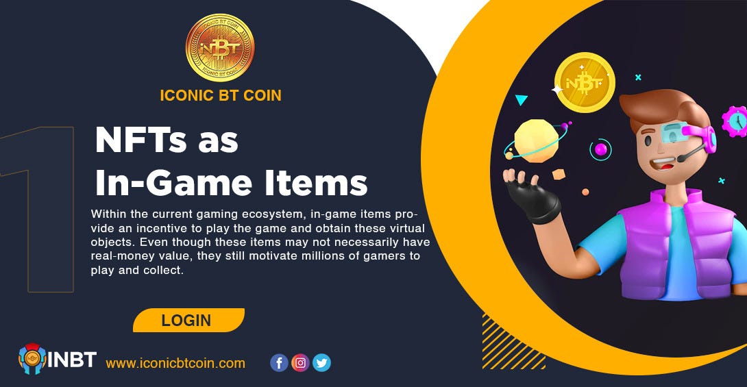 ICONIC BT COIN Future of cryptoexchange NFT in Games More info on ...