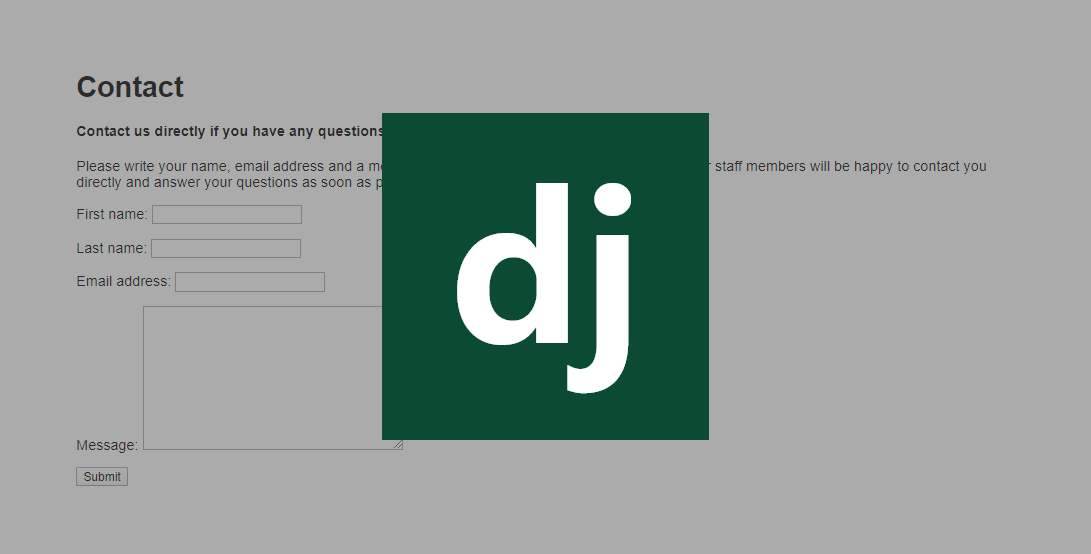 Build a Django Contact Form with Email Backend | by Ordinary Coders | Python in Plain English