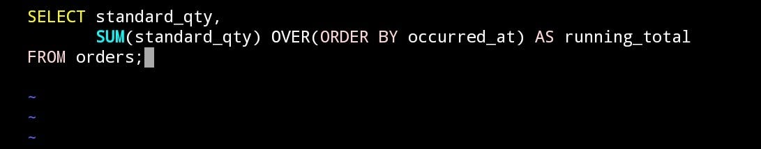 How to create windows and use window functions for pretty advanced SQL ...