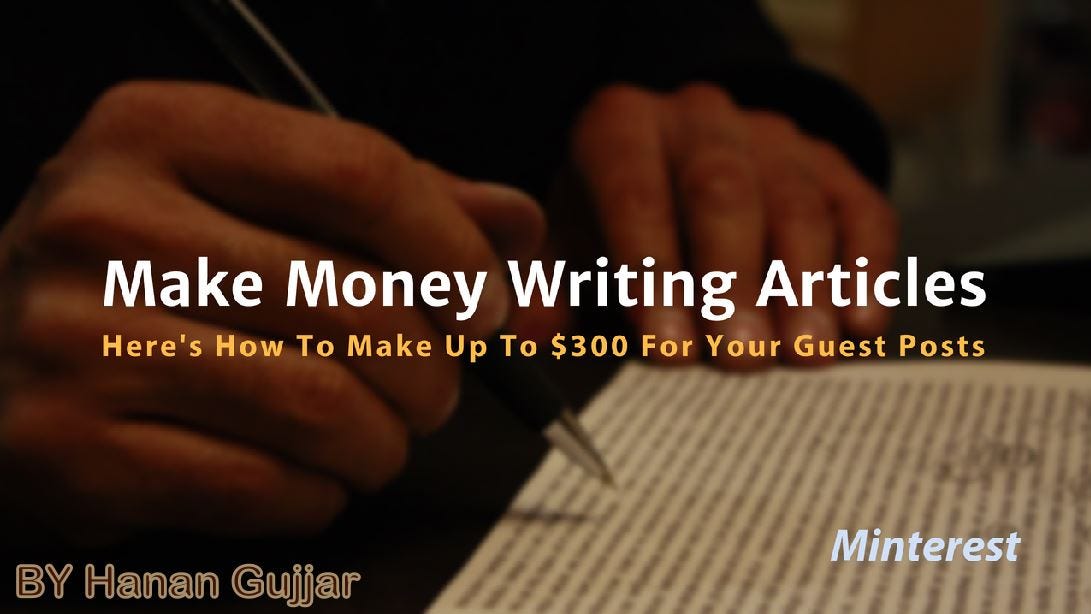 Lots of extra money waiting to be made from writing $5 articles - Fa Had Jadoon - Medium