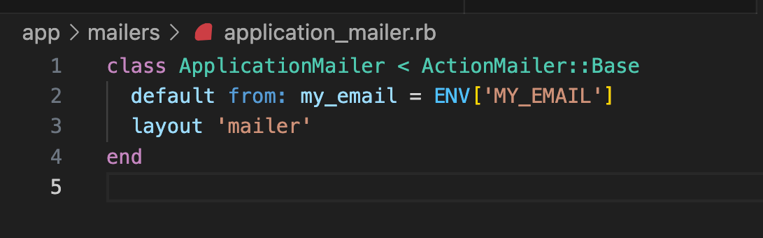 Setting up an ActionMailer in Rails using Gmail | by caraerskine | Medium