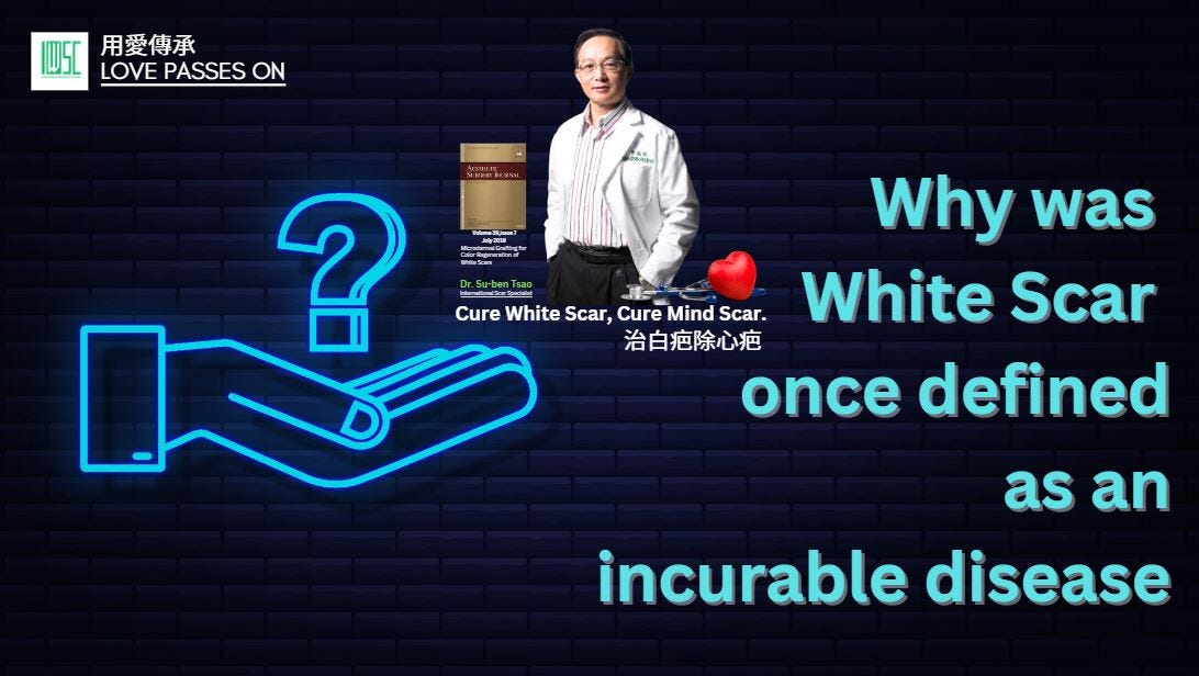 International White Scar Center 〈White Scar WHY WHY WHY 〉Why was white ...