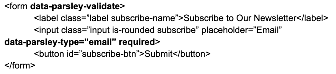 Parsley (Not the Herb): Your Quick Guide to Parsley.js | by Lily Kot ...
