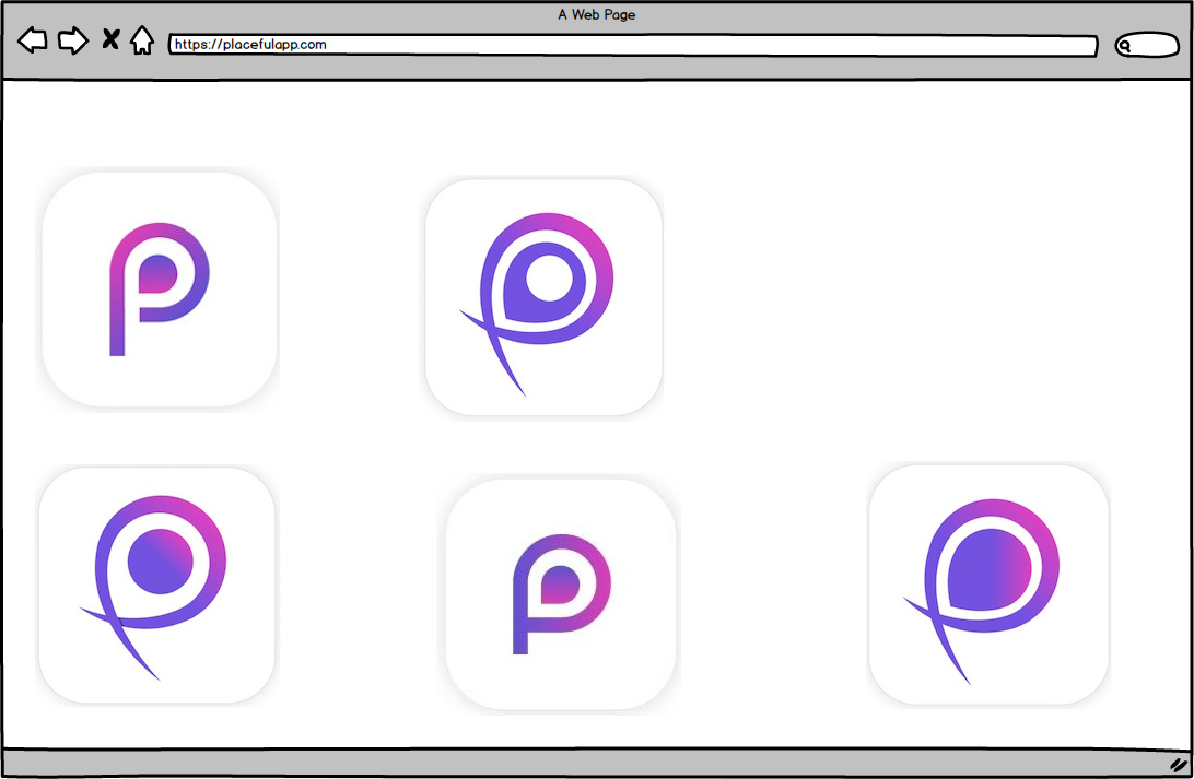 Which mobile icon do you prefer?. Placeful mobile app is redesigning ...