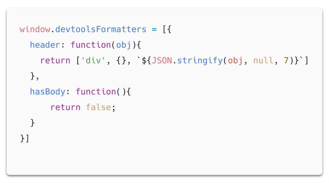 DevTools tips — day 10: custom formatters | by Tomek Sułkowski | Medium