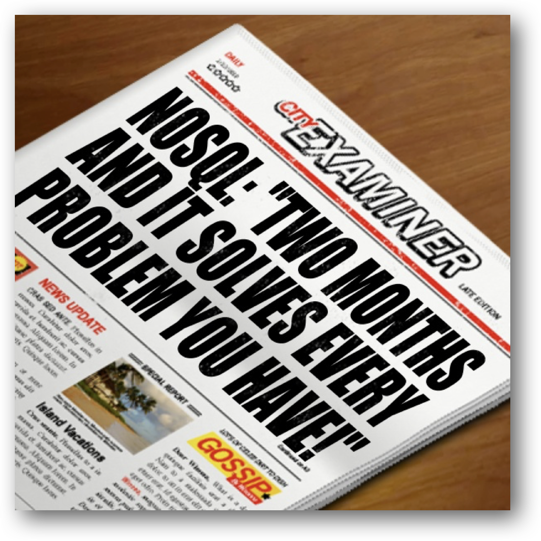 Considerations for using NoSQL technology on your next IT project ...