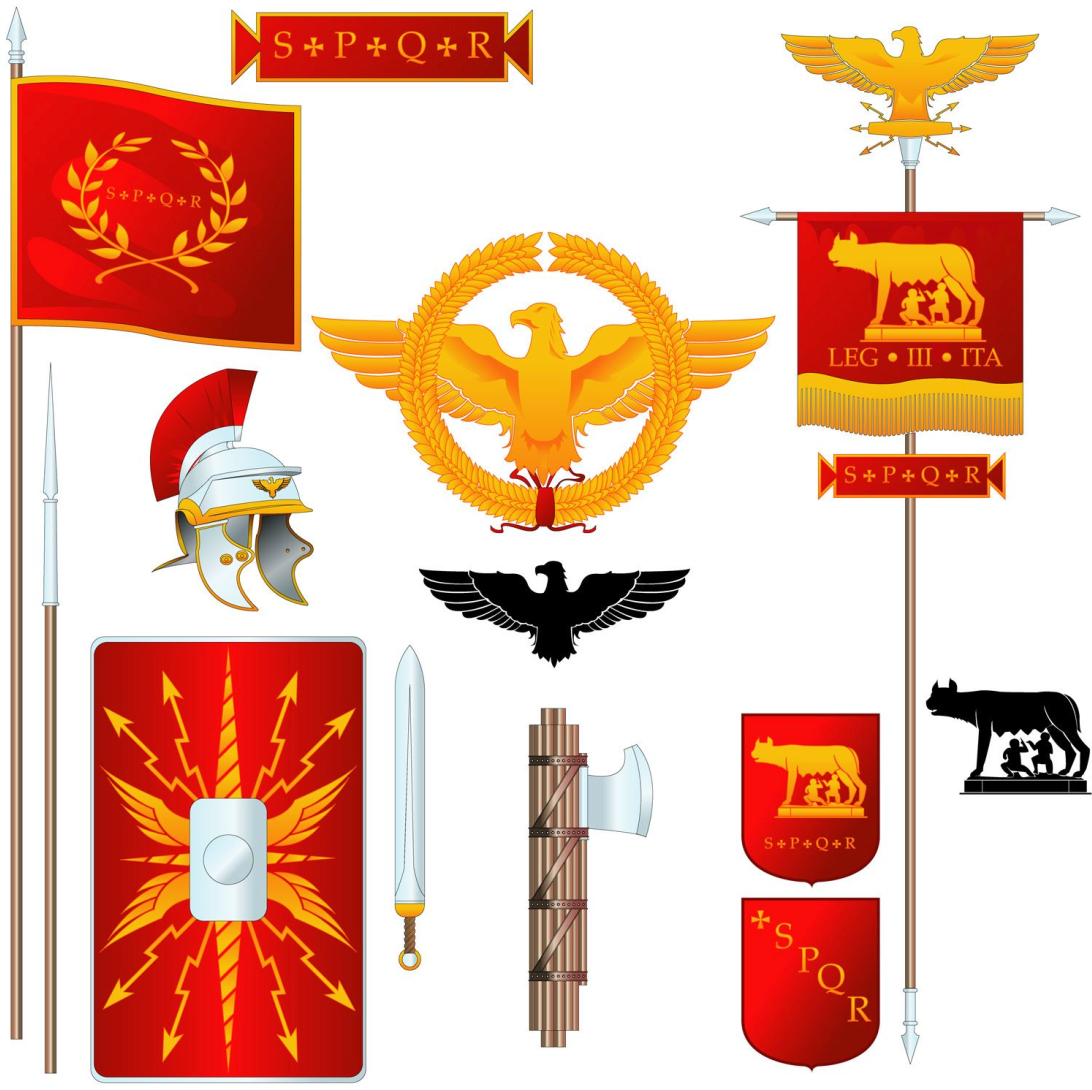 Ancient Roman Government Symbol