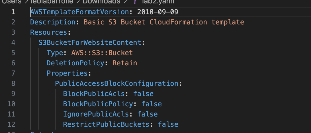 🔧 Using AWS CloudFormation to Create and Retain an S3 Bucket | by Leola Barrolle | May, 2025 ...