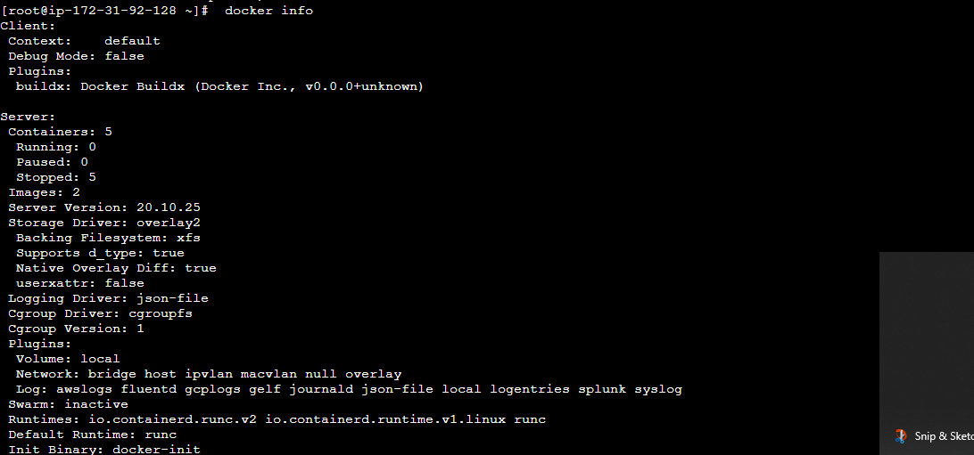 DOCKER DAY 3. docker info command is used to see all… | by Prateek Mudgal | Medium
